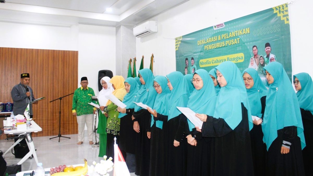 Deklarasi dan Pelantikan PP Shofia Cahaya Bangsa, Mengukir Sejarah Baru ...